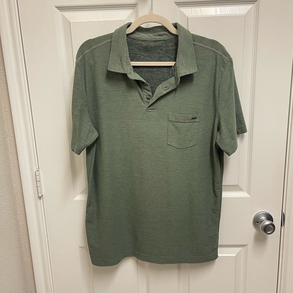 Vuori | Shirts | Vuori Green Ace Polo | Poshmark